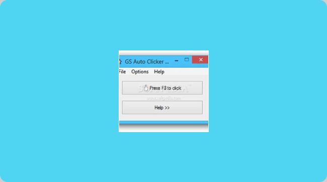 Free GS Auto Clicker for Windows - Auto clicker